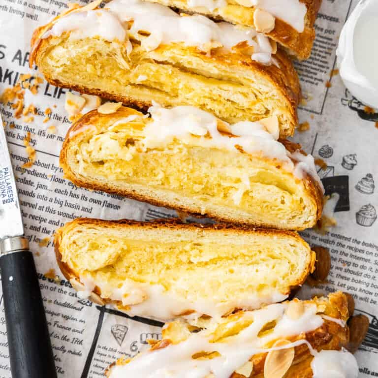 Almond Glaze - The Buttery Crust