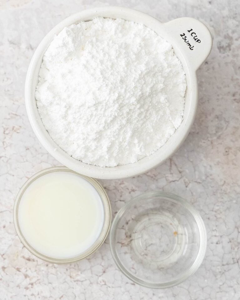 Almond Glaze - The Buttery Crust